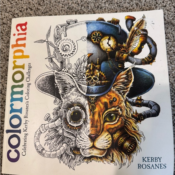 Other | Colormorphia Coloring Book By Kerby Rosanes | Poshmark